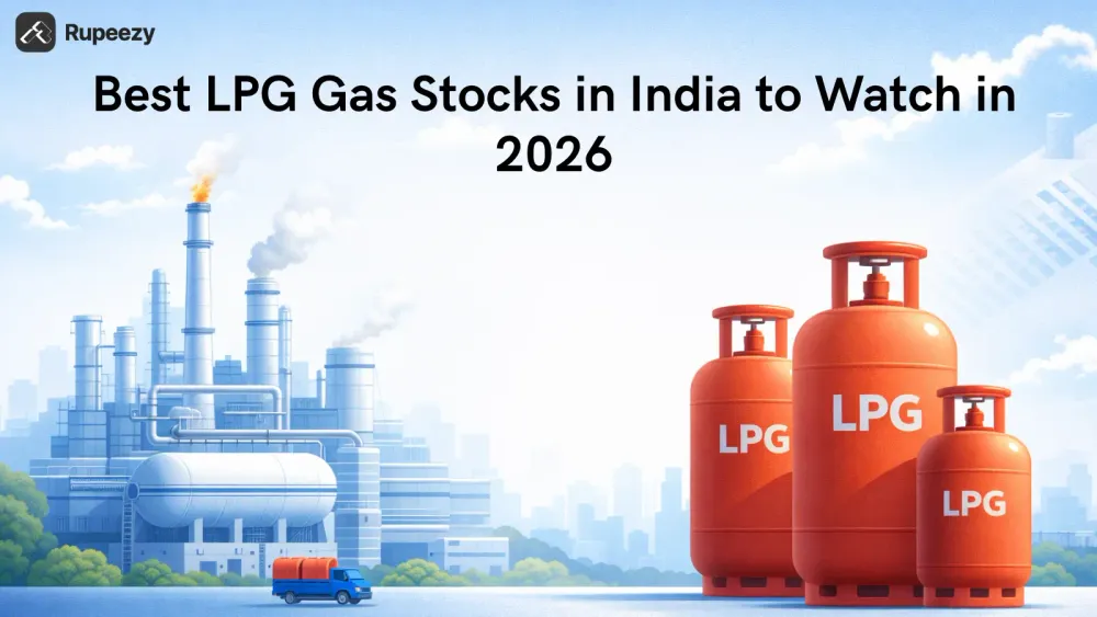 Best LPG Gas Stocks in India to Watch in 2026 | Rupeezy