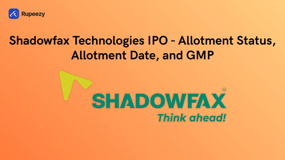 Shadowfax Technologies IPO - Allotment Status, Allotment Date, and GMP ...