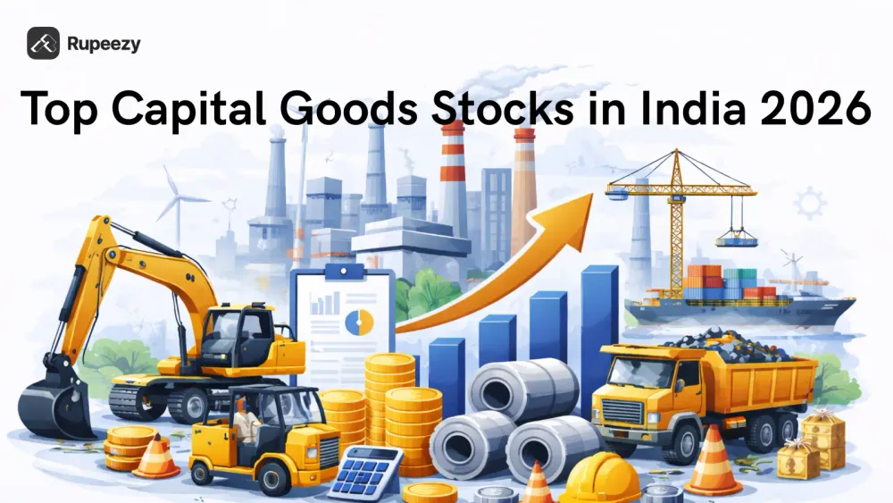 Top Capital Goods Stocks in India 2026 | Rupeezy